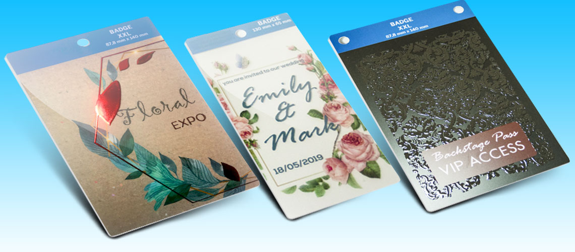 Pass e Badge per Eventi personalizzati con la tua grafica - Cardfacile Blog